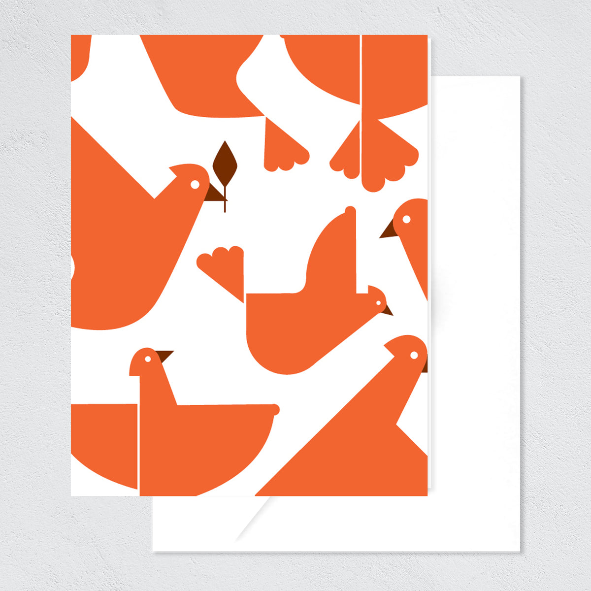 Cardinal Birds Greeting Card – Weekend Characters