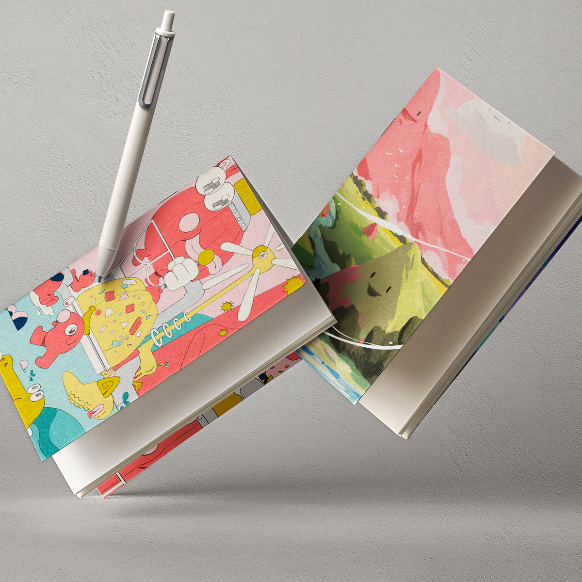 Sketchbook Pocket Size Set 4 – Weekend Characters