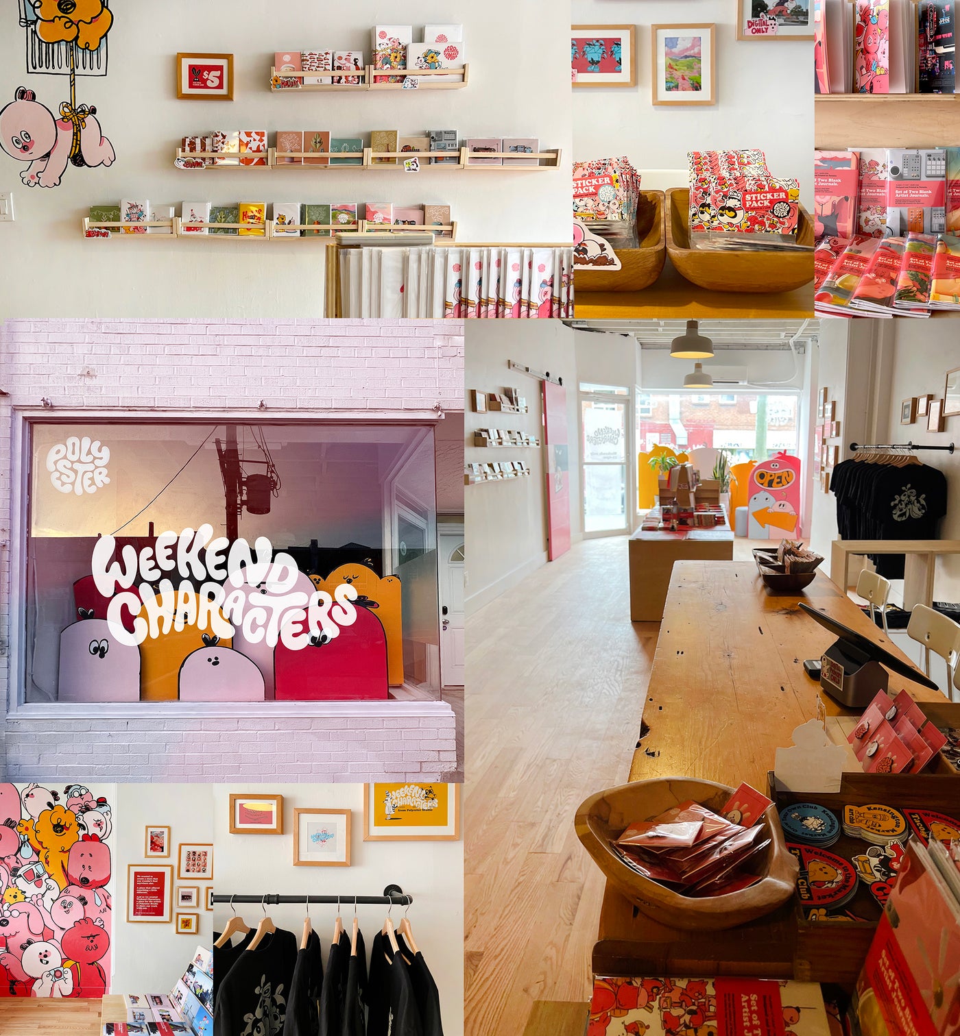 Weekend Characters by Polyester Studio